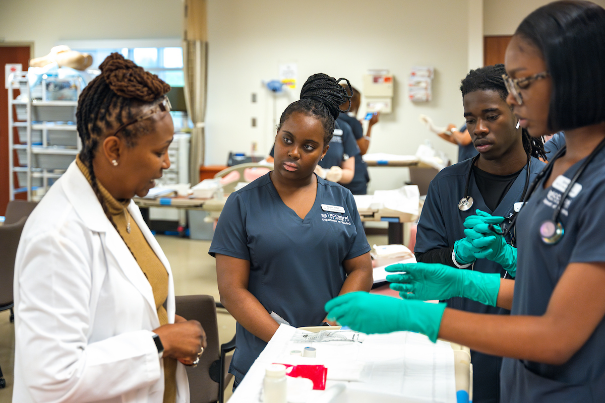 NCCU Expands Nursing Training with AI-Powered Virtual Reality | North Carolina Central University
